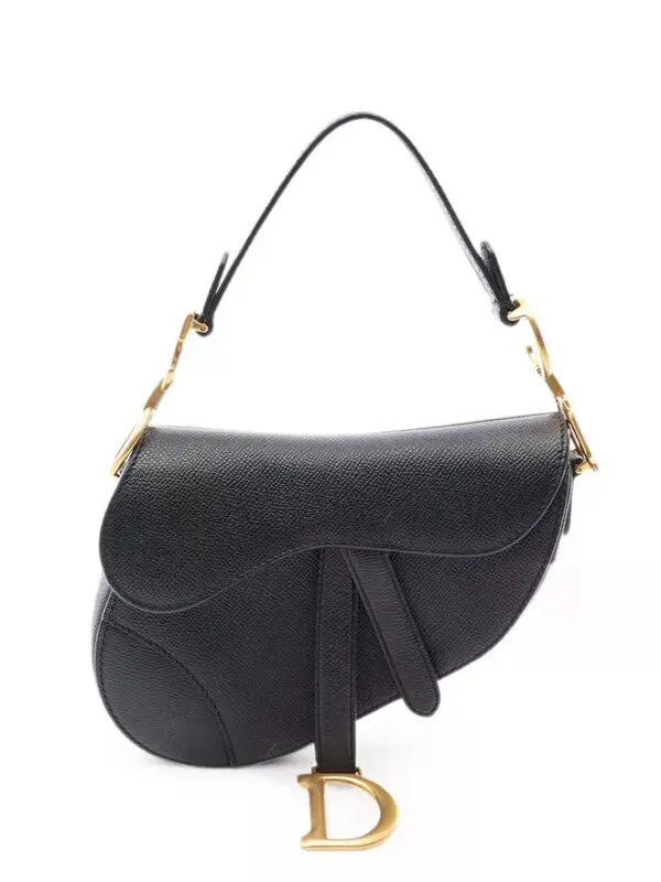 Dior Saddle Mini Shoulder Bag - Black