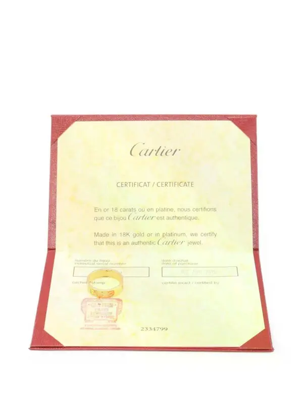 Cartier 2010s Love Ring