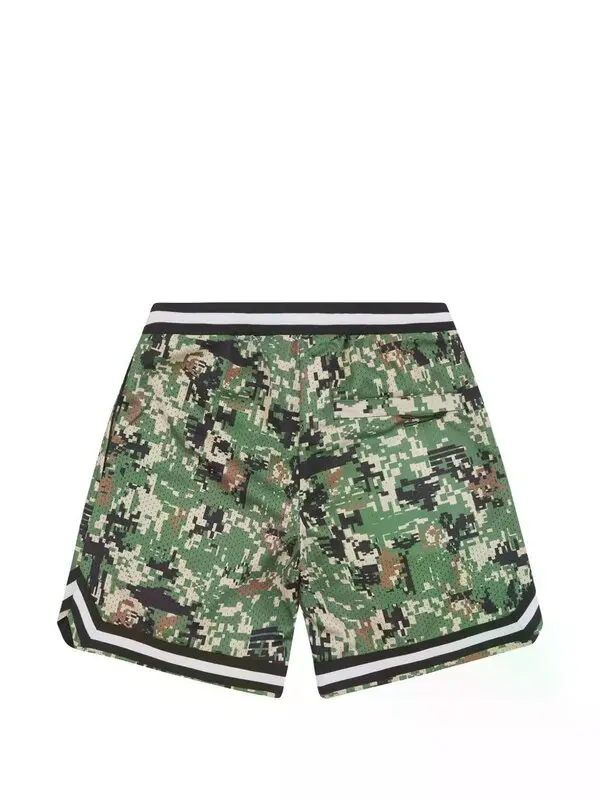BILLIONAIRE BOYS CLUB Camouflage-print Shorts - Green