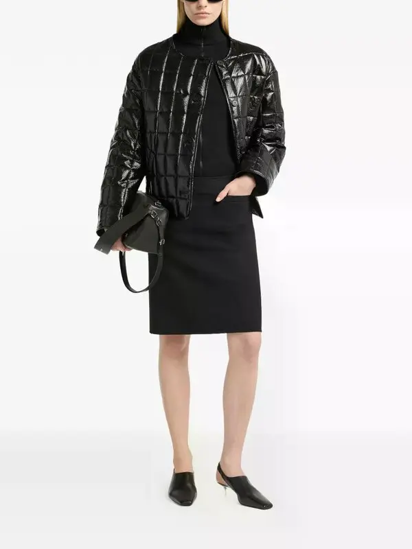 COURREGES Quilted Vinyl Jacket