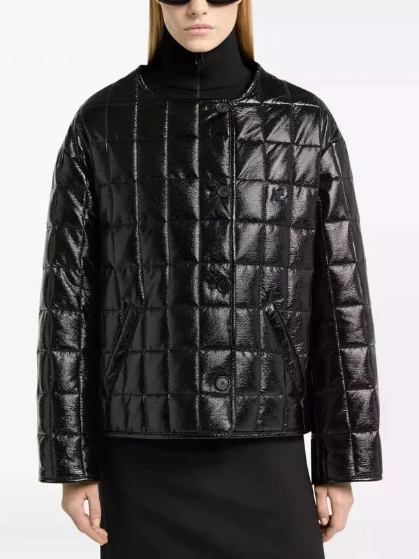 COURREGES Quilted Vinyl Jacket