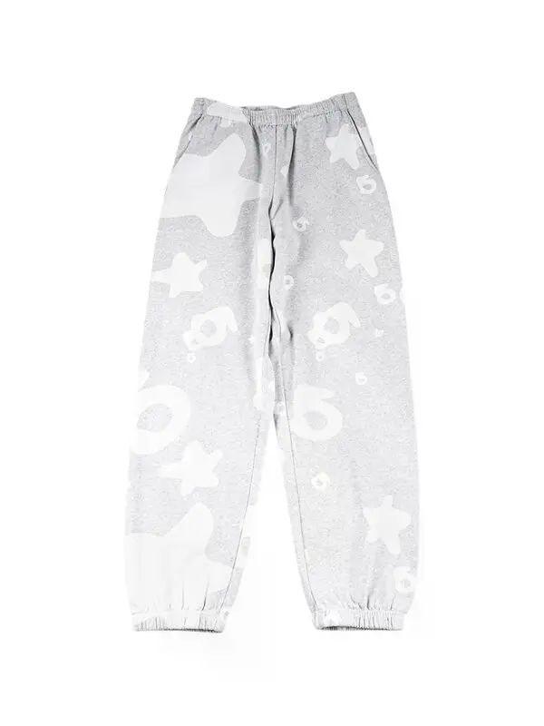 SP5DER Aop Beluga Star-print Track Pants - Grey