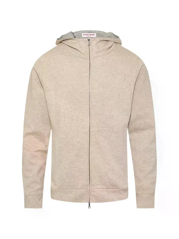 Orlebar Brown Mathers Zip-up Hoodie - Neutrals