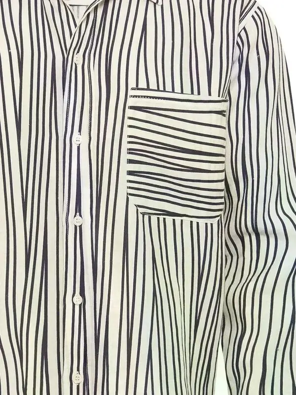 Orlebar Brown Grasmoor Crossover-stripe Shirt