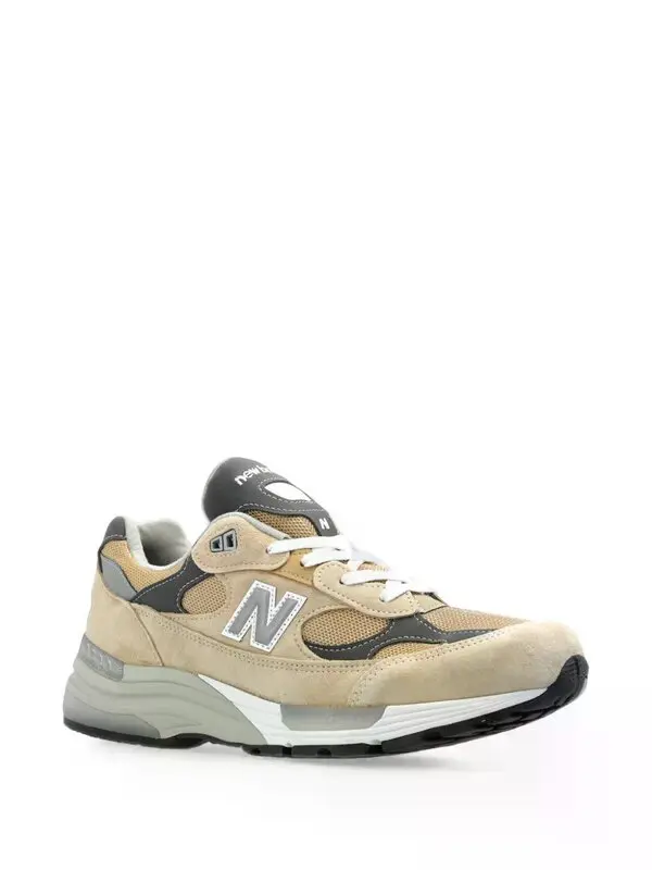 NEW BALANCE 992 Suede And Mesh Sneakers