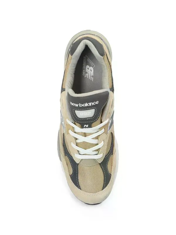 NEW BALANCE 992 Suede And Mesh Sneakers