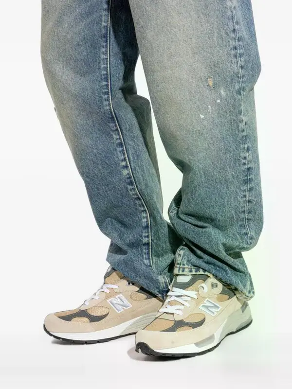 NEW BALANCE 992 Suede And Mesh Sneakers
