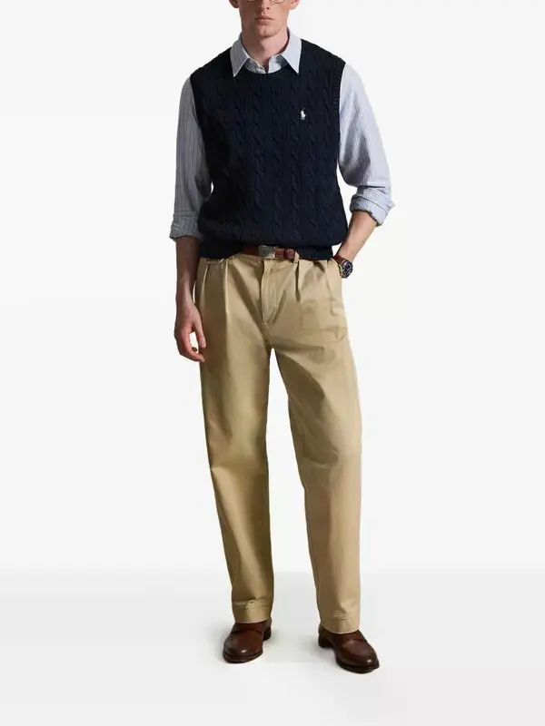 Polo Ralph Lauren Cable-knit Pony Sweater Vest