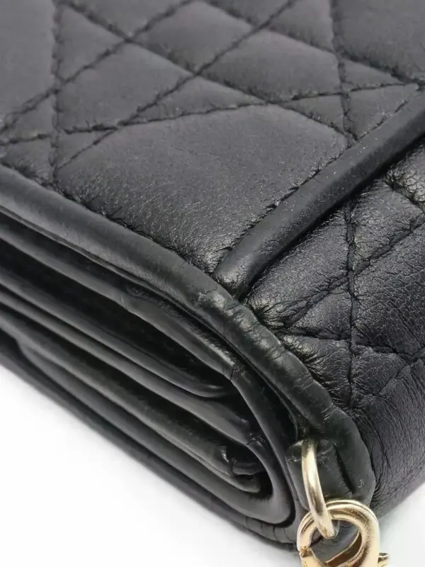 Dior 2000s Lady Lotus Wallet