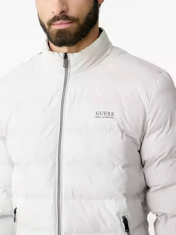 Guess Quilted High-neck Jacket