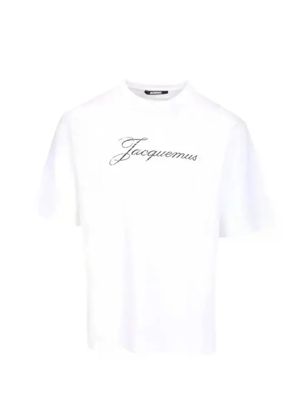 Jacquemus Logo-print T-shirt - White