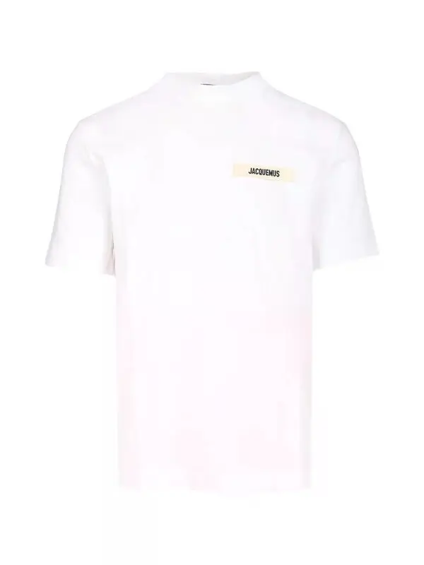 Jacquemus Logo-patch Cotton T-shirt