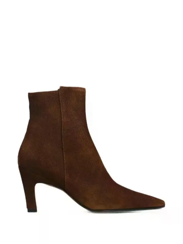 Roberto Festa Yanira Pointed-toe Ankle Boots - Brown