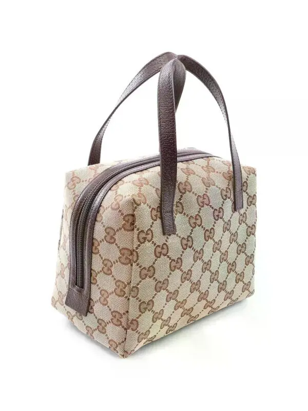 Gucci Gg Canvas Handbag - Neutrals