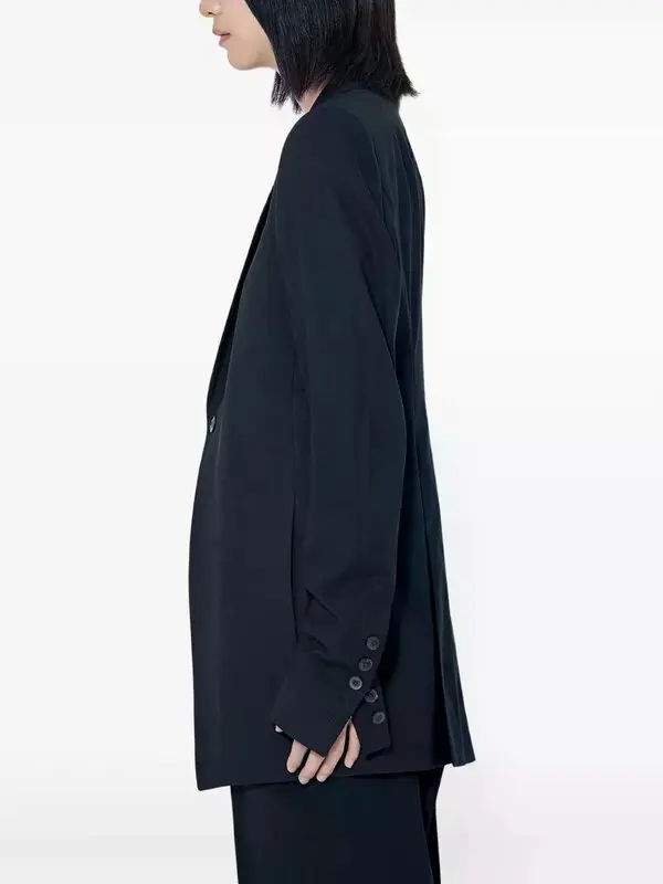 Rick Owens Single-breasted Buttoned Blazer