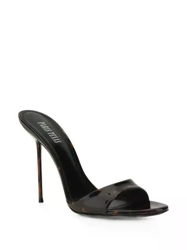 Paris Texas Lidia Tortoiseshell-effect Sandals - Brown