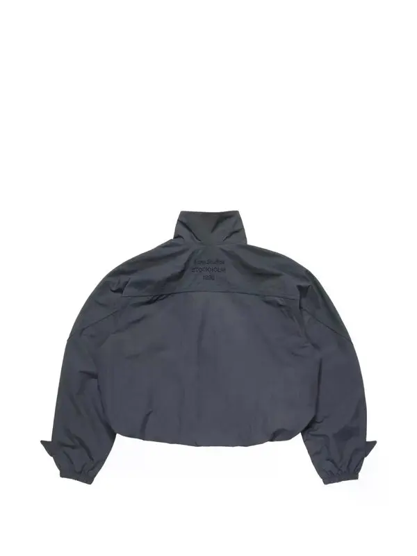 Acne Studios Logo-print High-neck Jacket
