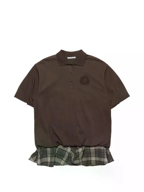 Acne Studios Layered T-shirt Dress - Brown