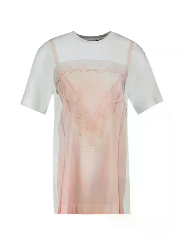 Simone Rocha Trompe L'oeil Short-sleeve T-shirt - White