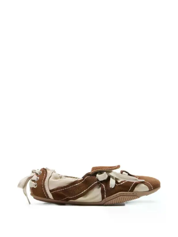 Acne Studios Suede Lace-up Shoes - Brown