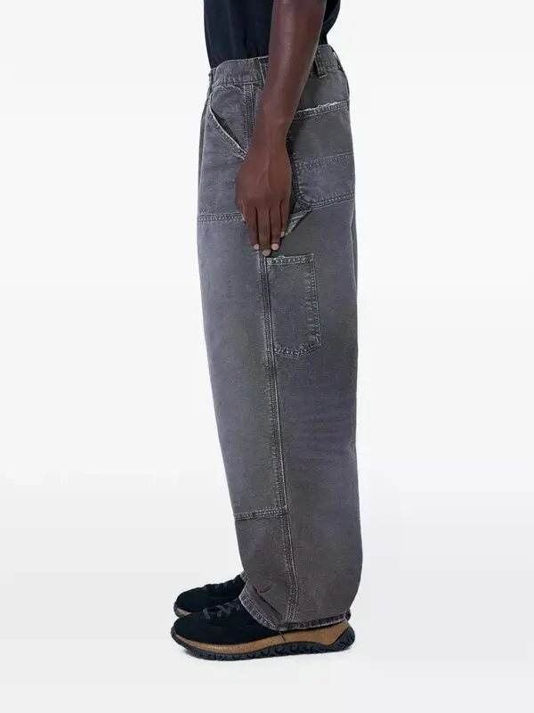 Carhartt Work In Progress Reinforced-panel Utility Trousers - Grey