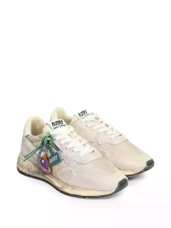 AUTRY Reelwind Super Vintage Lace-up Sneakers - Neutrals
