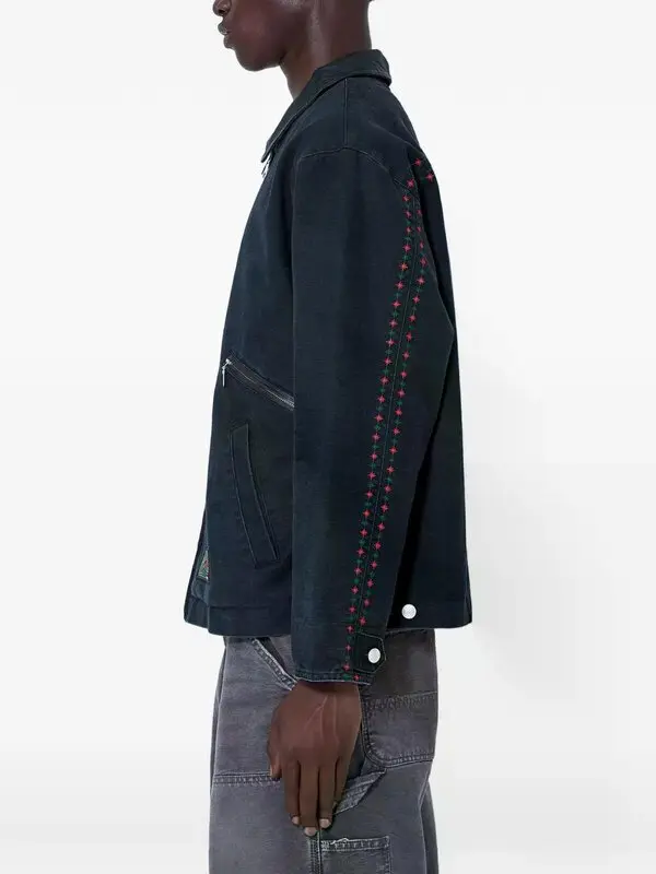 BOTT Embroidered Zip-fastening Jacket