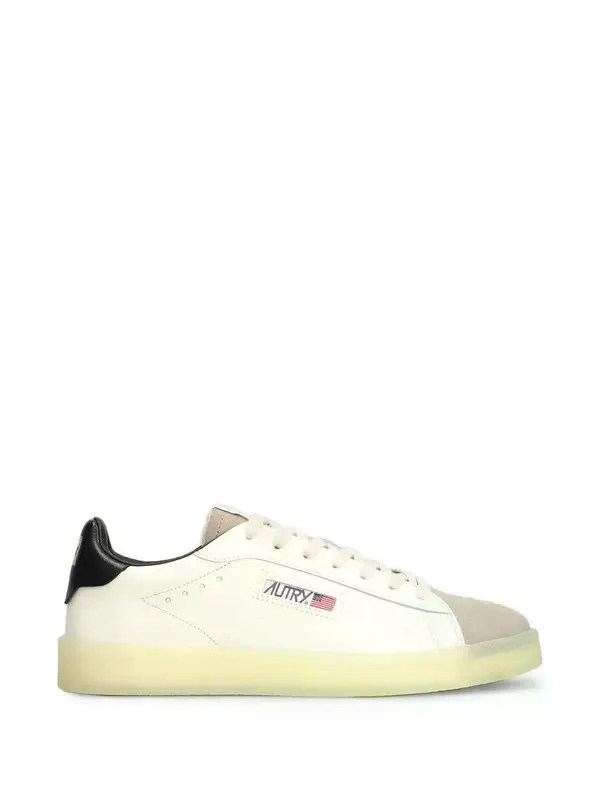 AUTRY Suede-panelled Logo Patch Sneakers