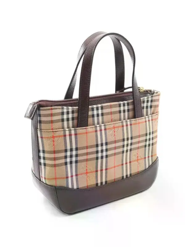 Burberry 2010s Nova Check Tote Bag