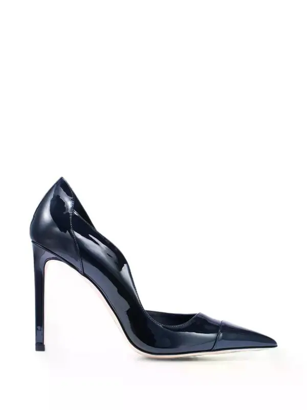 JIMMY CHOO Brigitte Patent Leather Pumps - Blue