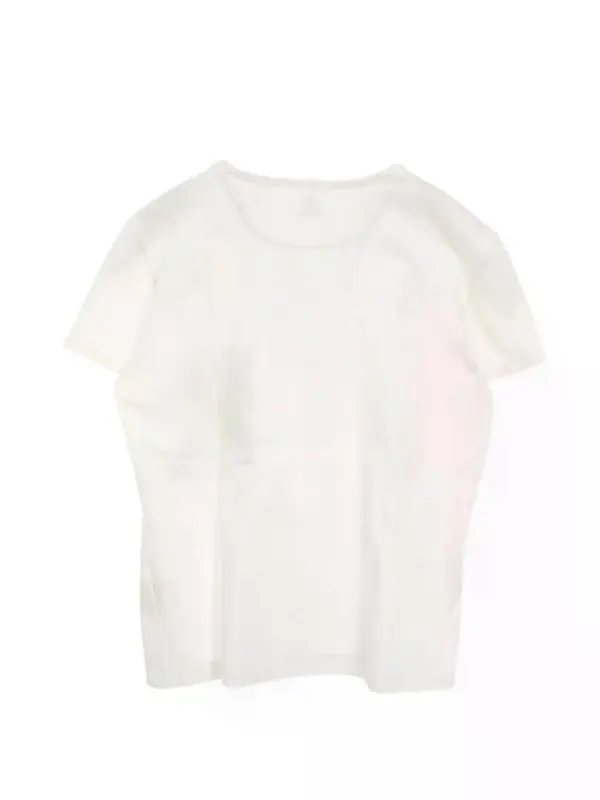 Hermès Embroidered Cotton Crewneck T-shirt