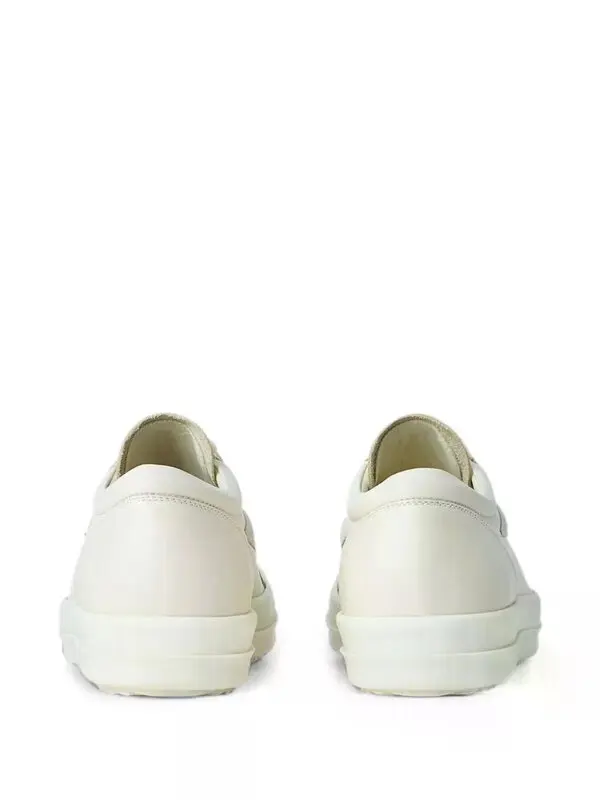 Rick Owens Retro Lace-up Leather Sneakers - Neutrals
