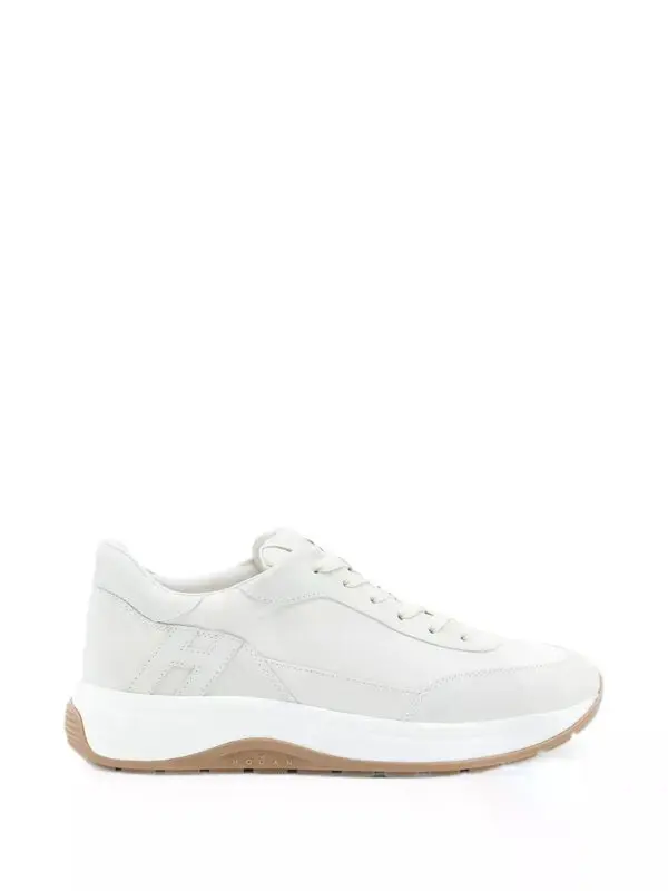 Hogan Logo-patch Panelled Sneakers