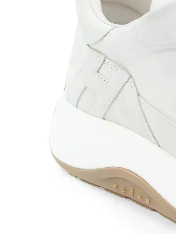 Hogan Logo-patch Panelled Sneakers