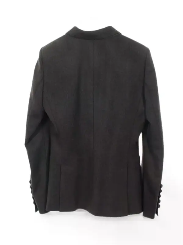 Gucci 2010s Horsebit-detail Blazer - Grey