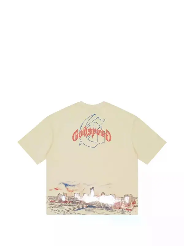 GODSPEED Texas Skyline Graphic-print T-shirt