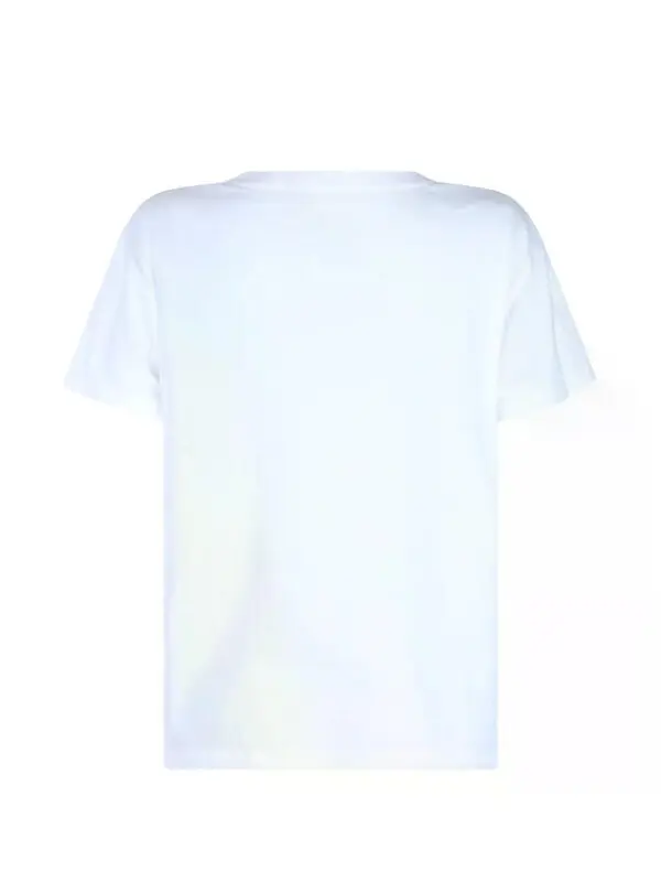 Zadig&Voltaire Marta Embellished-detail T-shirt - White