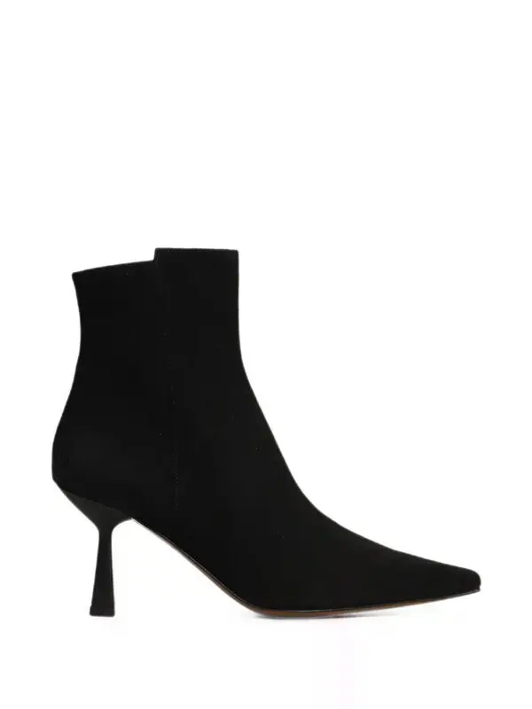 Roberto Festa Yanira Pointed-toe Ankle Boots - Black