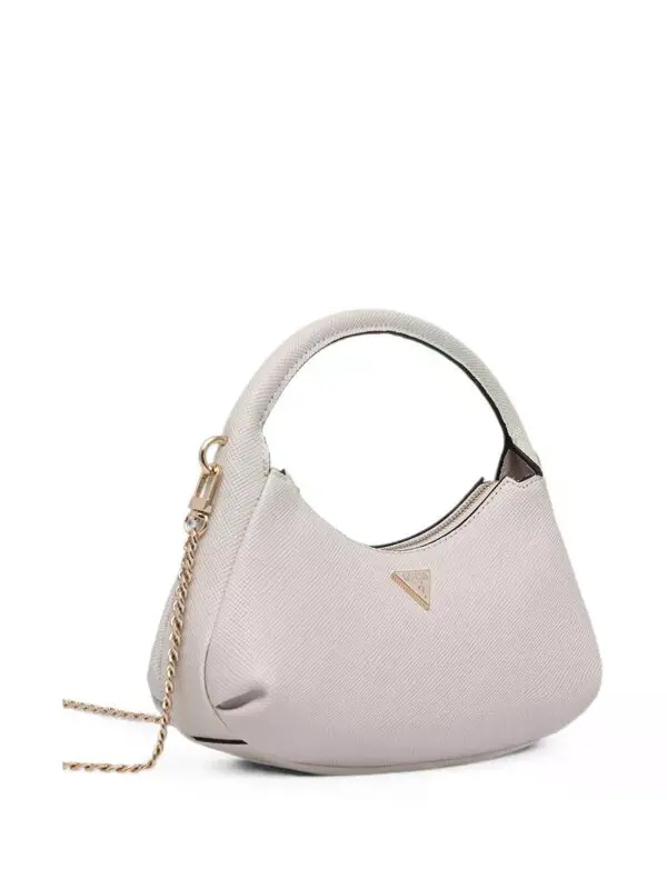 Guess Gilda Logo Plaque Chain Link Shoulder Bag