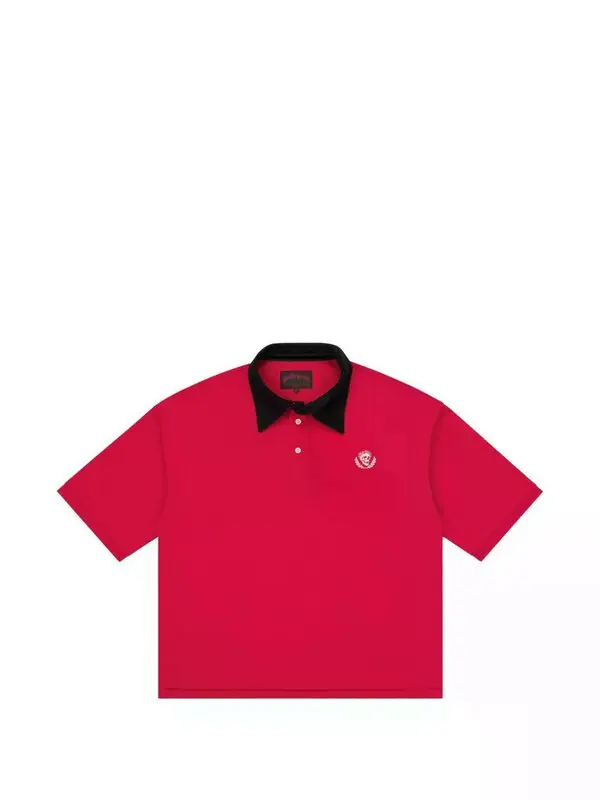 GODSPEED Logo-embroidered Polo Shirt - Red