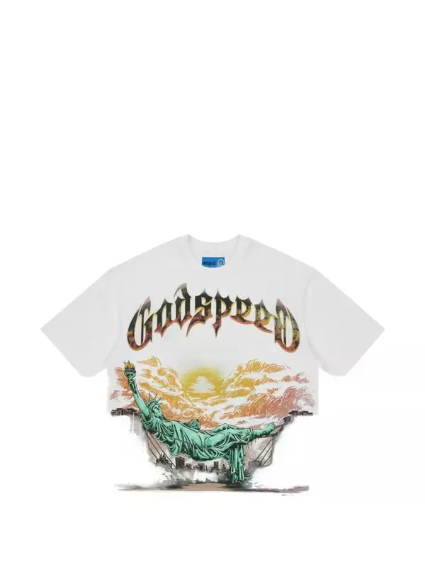 GODSPEED Graphic-print T-shirt - White
