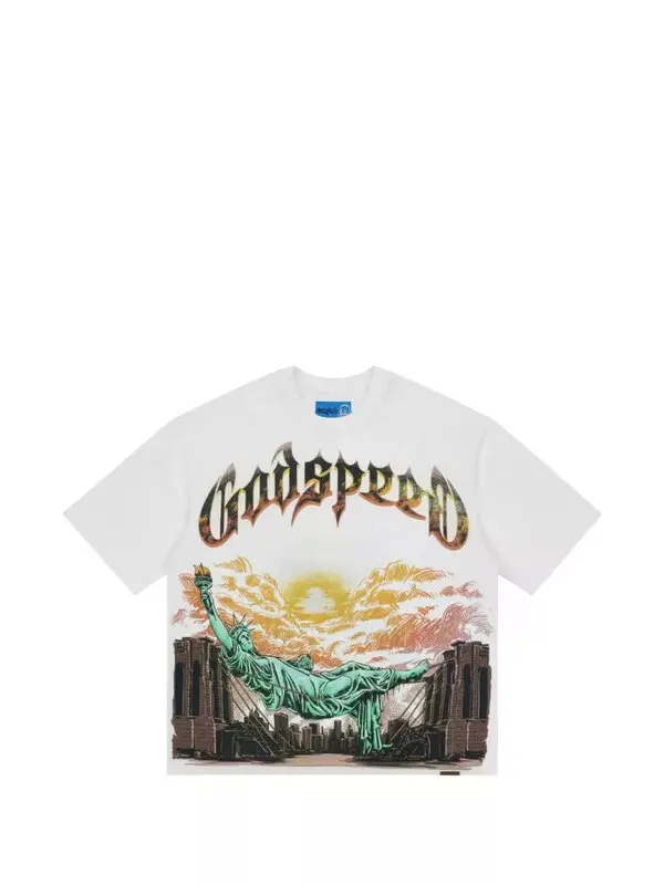 GODSPEED Graphic-print T-shirt - White