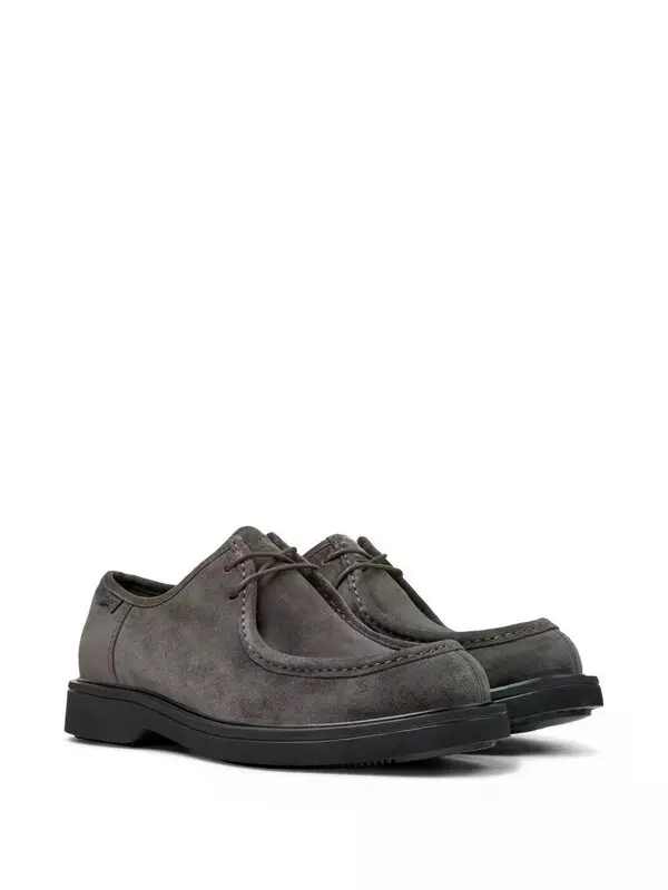 Camper Norman Suede Lace-up Shoes - Grey