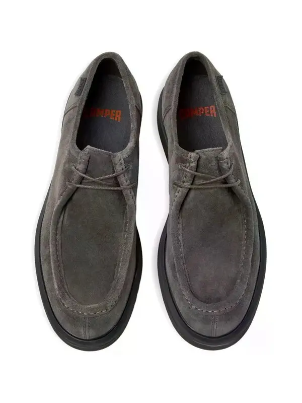 Camper Norman Suede Lace-up Shoes