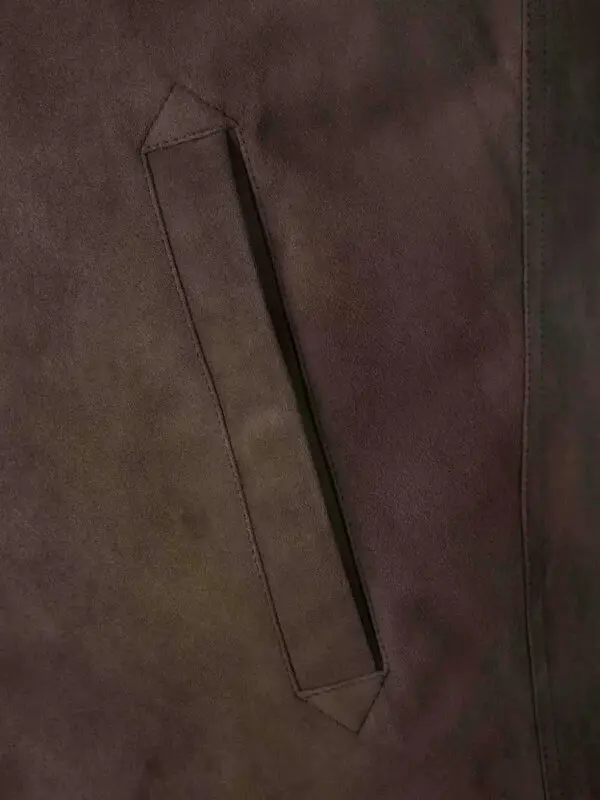 Canali Shearling-lined Suede Gilet