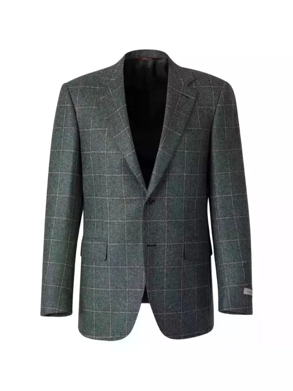 Canali Wool Single-breasted Blazer