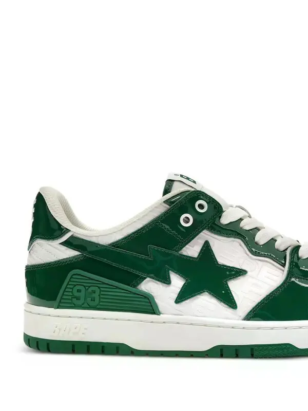 A BATHING APE Sk8 Sta Monogram Sneakers