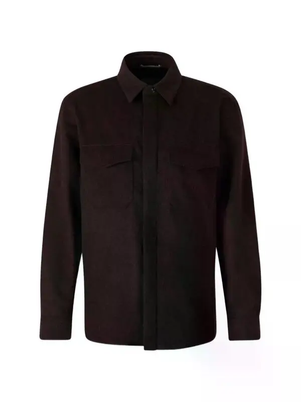 Canali Button-up Shirt Jacket