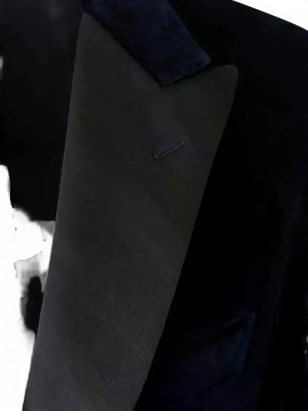 Canali Velvet Single-breasted Blazer