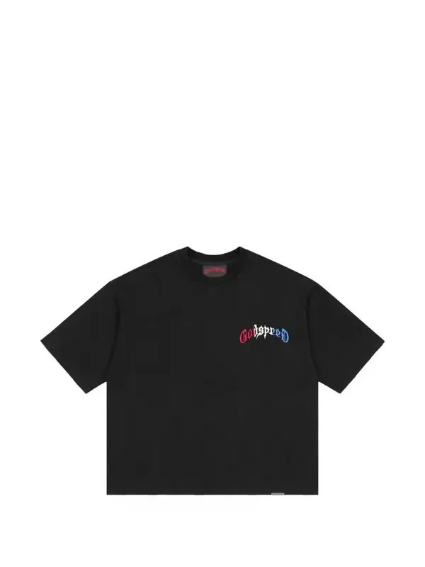 GODSPEED Vital Necessi-tee Logo-print T-shirt - Black